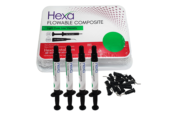 Hexa Light Cure Flowable Low Viscosity Composite Kit | First Choice ...