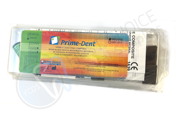 Prime-Dent Light Cure Hybrid Composite 2 Syringe Kit | First Choice ...